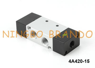 Chine type contrôle pneumatique de 4A420-15 Airtac de manière de Valve 5 de pilote d'air de double à vendre