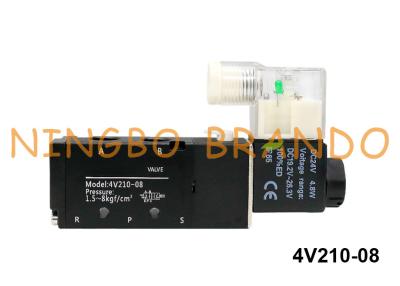 Китай тип пневматический клапан соленоида 4V210-08-B 24VDC 4V210-08 Airtac продается