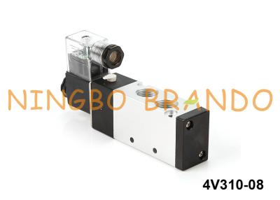 Chine type C.A. de 4V310-08 Airtac de C.C 220V de la manière 24V de la valve pneumatique 5/2 de solénoïde à vendre