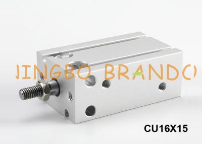 China SMC Type CU16-15 Free Mount Air Cylinders Double Acting Single Rod for sale