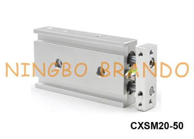 China SMC Type CXSM20-50 Dual Rod Air Cylinder Pneumatic 20mm Bore for sale