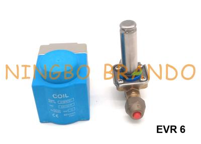 China Solenoid Valve Refrigeration Danfoss Type EVR 6 3/8'' 032L8072 for sale