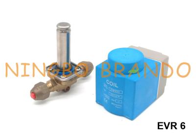 China Solenoid Valve Refrigeration Danfoss Type EVR 6 NC 3/8'' 032F8074 for sale