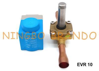 China Danfoss Type EVR 10 NC 5/8'' Refrigeration Solenoid Valve 24V 220V for sale