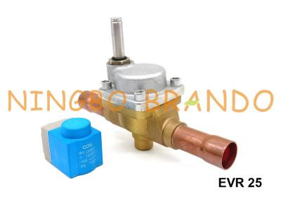 China Danfoss Type EVR 25 NC Refrigeration Solenoid Valve 1 1/8'' 24V DC 220V AC for sale