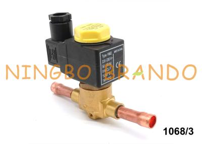 China 1068/3 Castel Type 3/8'' Solenoid Valve For Refrigeration 220V 230V for sale