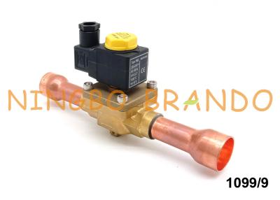 China Castel Type 1099/9 Refrigeration Solenoid Valve 1 1/8'' 220VAC for sale