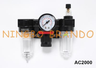 China AC2000 Airtac Type FRL Pneumatic Air Filter Regulator Lubricator for sale