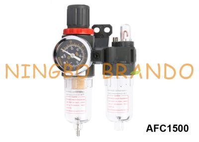 China 1/8'' AFC1500 Airtac Type FRL Air Filter Regulator And Lubricator Unit for sale