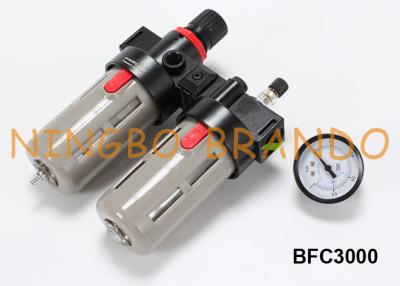 China 3/8'' NPT BFC3000 Airtac Type FRL Air Filter Regulator And Lubricator for sale