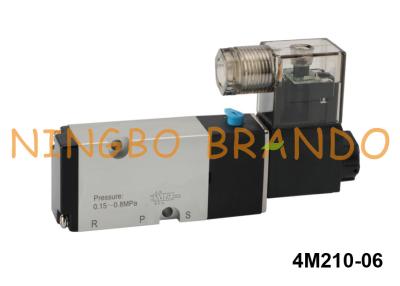 Китай тип путь 4M210-06 Airtac клапана соленоида 5/2 плиты Намюр продается