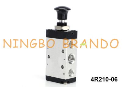 중국 4R210-06 아이르타크 종류 설명서 푸쉬 풀 공기 제어는 5/2 방법을 밸브를 답니다 판매용