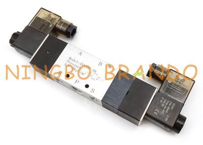 中国 4V330C-10 3/8インチ5/3の方法閉鎖した中心の空気の電磁弁 販売のため