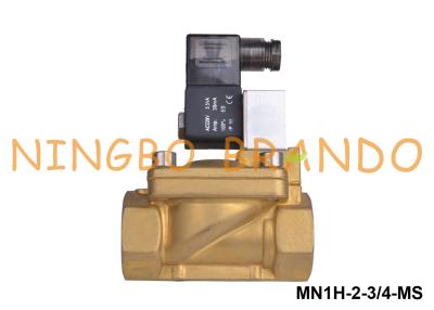 China MN1H-2-3/4-MS 161731 Festo Type Brass Solenoid Valve 3/4'' 220V AC for sale