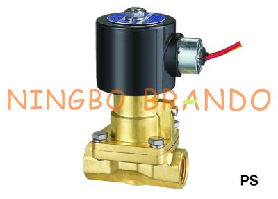China 24VDC 220VAC Steam Brass Electric Solenoid Valve 3/8'' 1/2'' 3/4'' 1'' for sale