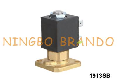 China Sub Base Mounted Brass Solenoid Valve 2 Way Normally Closed 24V 220V for sale