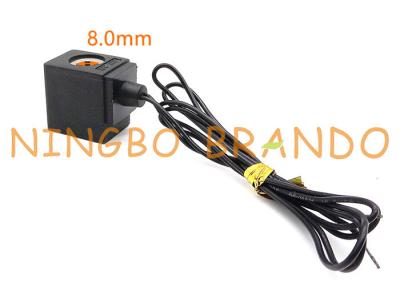 China 8mm Hole Diameter With Flying Leads Pneumatic Valve Solenoid Coil for sale