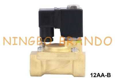 China Latching Coil Water Air Brass Solenoid Valve 3/4'' 6VDC 12VDC 24VDC for sale