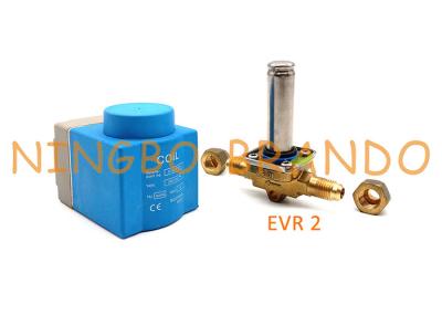 China EVR 2 1/4'' 032F8056 6mm Flare SAE Refrigeration Solenoid Valve for sale