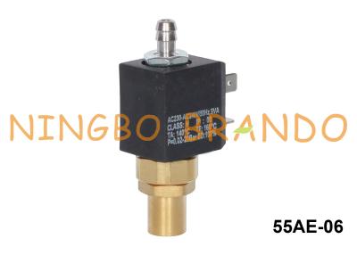 China Espresso Coffee Machine Parts Brass Solenoid Valve 2 Way 220V 230V for sale