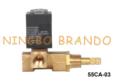 China Flow Adjustable Coalgas Natural Gas Brass Solenoid Valve For Oven for sale