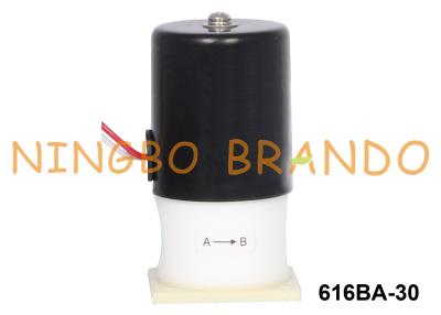 China PTFE Diaphragm Isolated Solenoid Valve 2 Way Normally Closed 12V 24V for sale