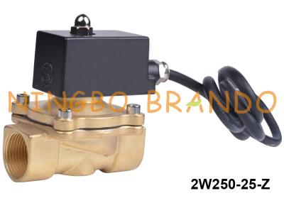 China 1'' Ex Proof Water Brass Solenoid Valve 2 Way Normally Closed 24V 220V for sale