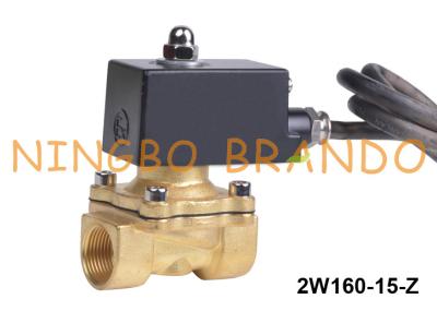 Cina modo d'ottone NC 24V 220V dell'elettrovalvola a solenoide dell'acqua protetta contro le esplosioni di 1/2» 2 in vendita