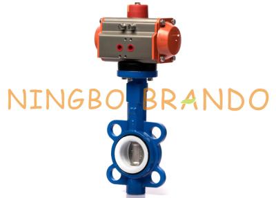 Китай 2" тип клапан-бабочка вафли пневматического привода DN50 с уплотнением PTFE продается