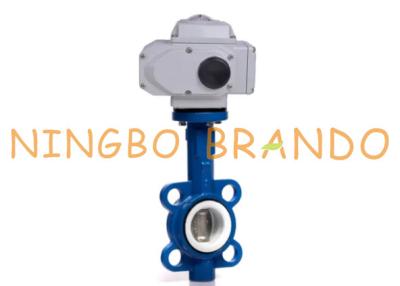 Китай Литое железо 2" клапан-бабочки вафли электрического силового привода места PTFE DN50 продается