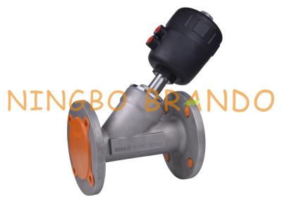 Китай 2 голова служить фланцем дюймами пневматического клапана места угла пластиковая DN50 PN16 продается