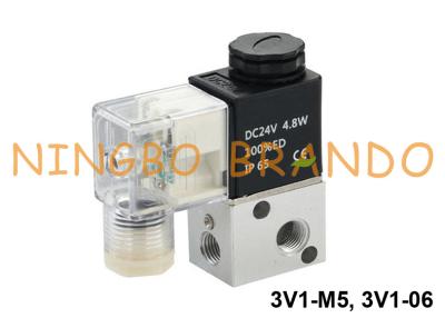 Китай Тип 3/2 клапан воздуха 220VAC соленоида пути 110VAC 24VDC 12VDC 3V1-M5 Airtac продается