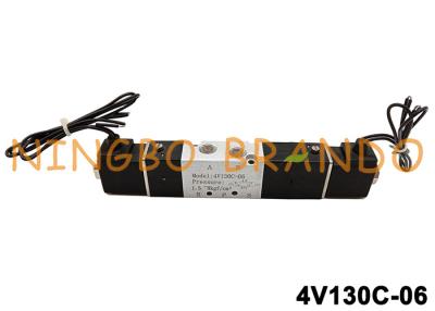 Китай 4V130C-06 Airtac 1/8" пневматический путь 24V 220V клапана соленоида 5/3 продается