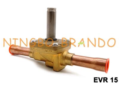 China 032F1228 5/8'' Danfoss Type Frezzer Solenoid Valve EVR 15 NC for sale