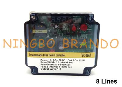 China 8 Lines Dust Collector Pulse Jet Valve Sequential Timer Controller for sale
