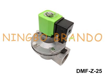 China DMF-Z-25 1'' Electromagnetic Pulse Valve Right Angle Thread AC220V for sale