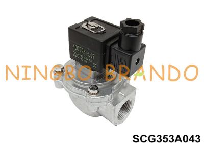 China SCG353A043 3/4'' Right Angle Pulse Jet  Valve DC24V AC220V for sale