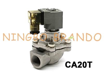 China CA20T Goyen Type Pulse Jet Valve Solenoid Threaded Right Angle T Series for sale