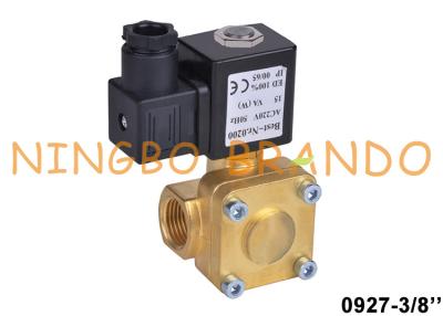 China 0927100 3/8'' NC Brass Solenoid Valve For Screw Air Compressor for sale