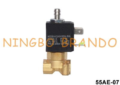 China 24V 110V 220V 3 Way Brass Solenoid Valve For Espresso Coffee Maker for sale