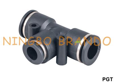 China 3 Way Punematic Fitting Reducer Tee PGT Air Tube Fitting for sale