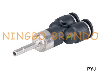 China PYJ Series Plug-In Y Type Plastic Pneumatic Hose Fittings 3 Way for sale