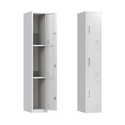 China Metal storage 3 doors  iron locker for  staff locker ,student locker for sale