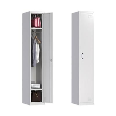 China Single door Metal Storage locker Iron locker with Locking Door for sale