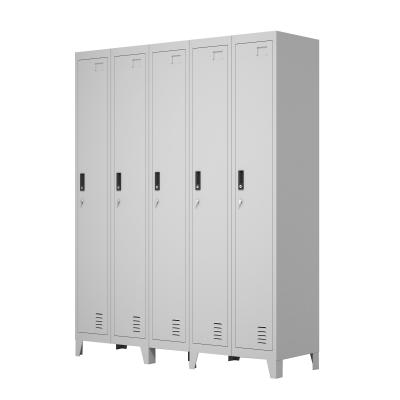 China Office Workshop Metal Locker Cabinet Gym Multi Door  With Standing Legs for sale