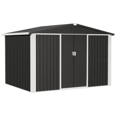 China Outdoor Storage Large Shed Garden Bike Shed Metal Garden Storage Shed for sale