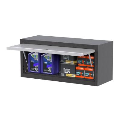 China Hanging Garage Cabinets with Up-Flip Doors for sale