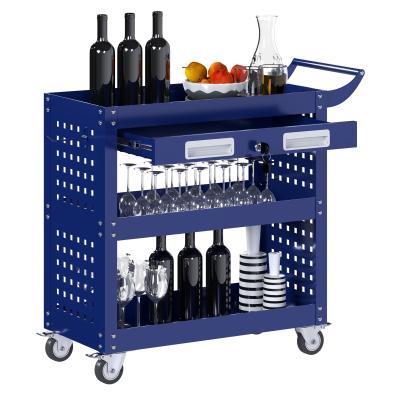 China Metal Tool Cart Storage Cabinet for sale