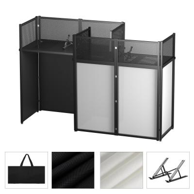China Mesa de fachada portátil de DJ Booth con esculturas de iluminación en venta