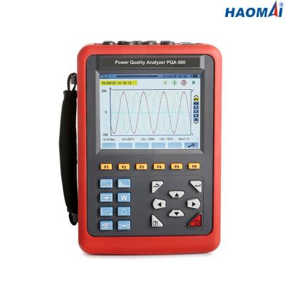 China Comprehensive Electrical Power Quality Analyzer Rechargeable With 4 Channel Current for sale